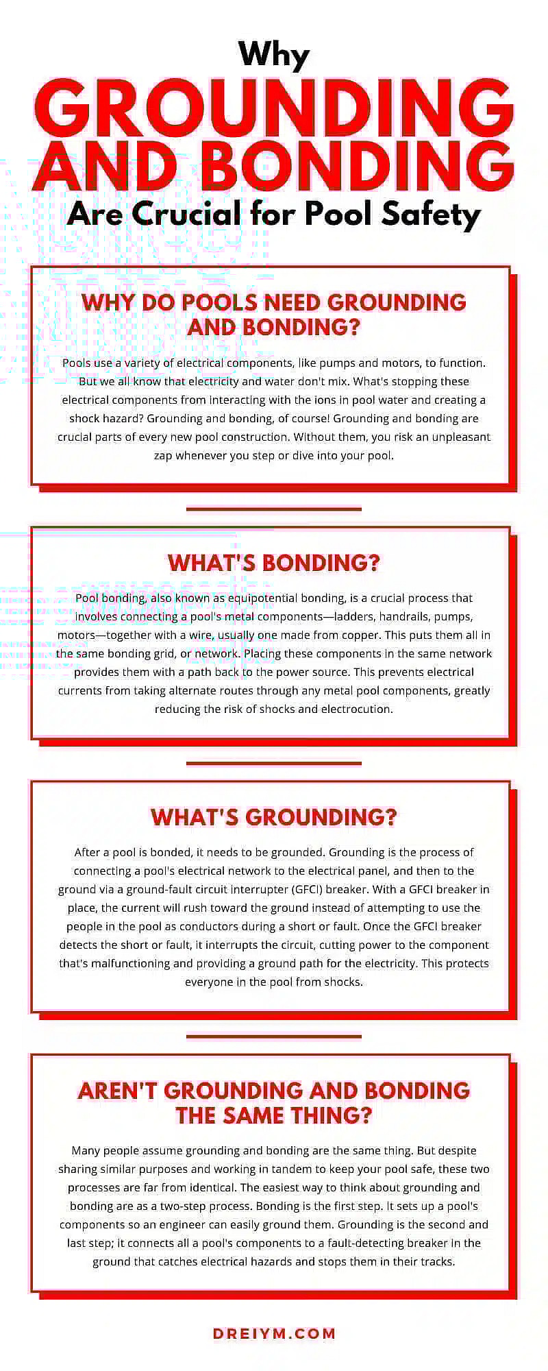 Why Grounding and Bonding Are Crucial for Pool Safety - Drei