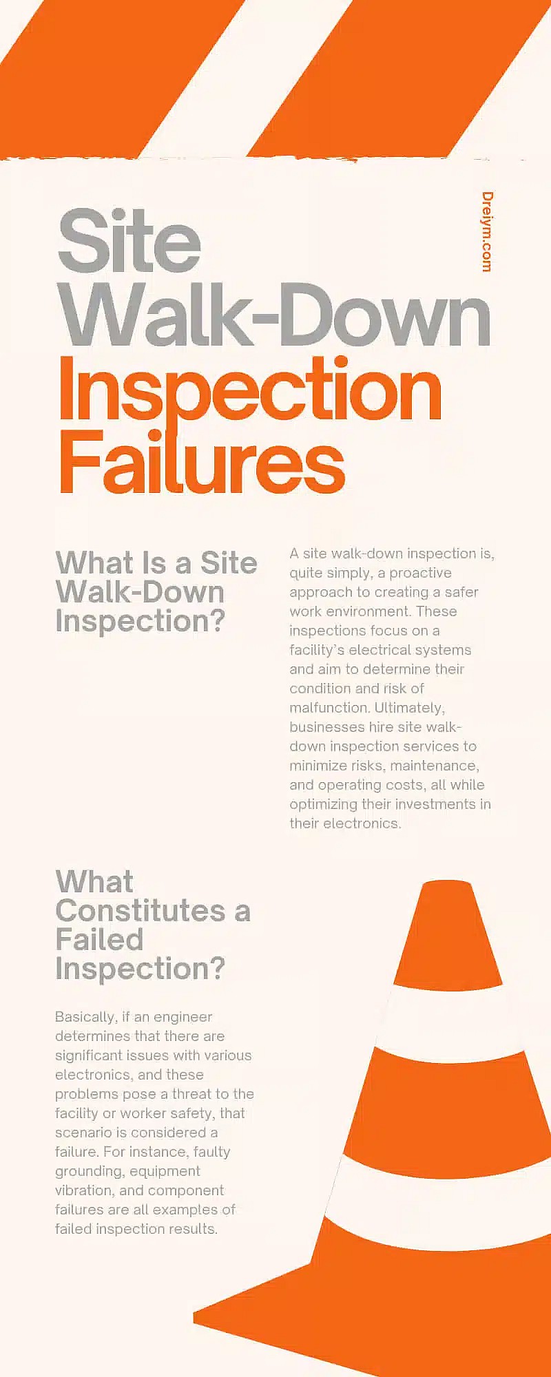 How To Respond To Site Walk-Down Inspection Failures - Dreiy