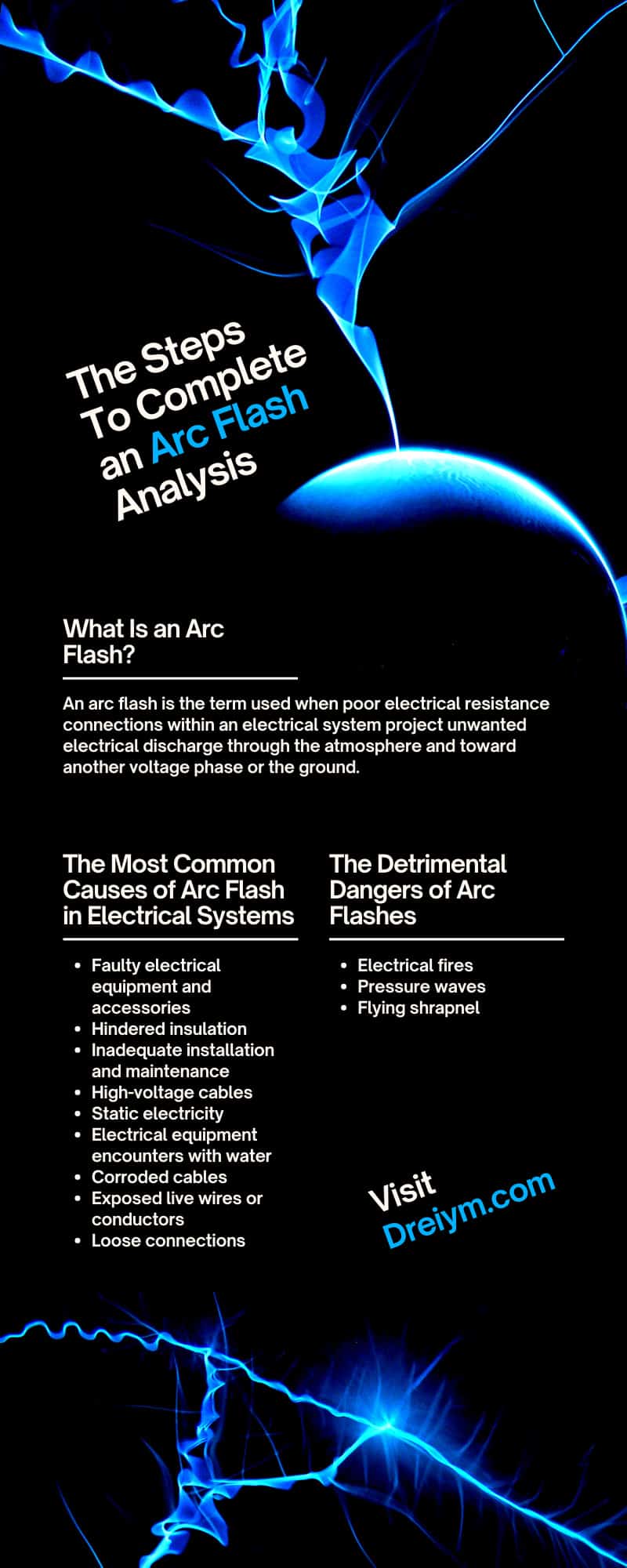 The Steps To Complete an Arc Flash Analysis - Dreiym Enginee