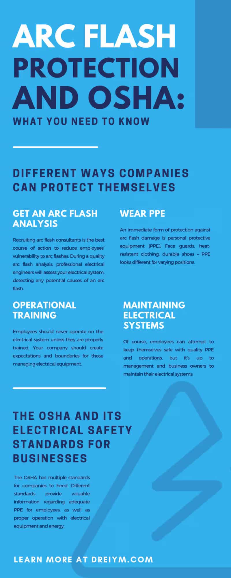 Arc Flash Protection and OSHA: What You Need To Know - Dreiy