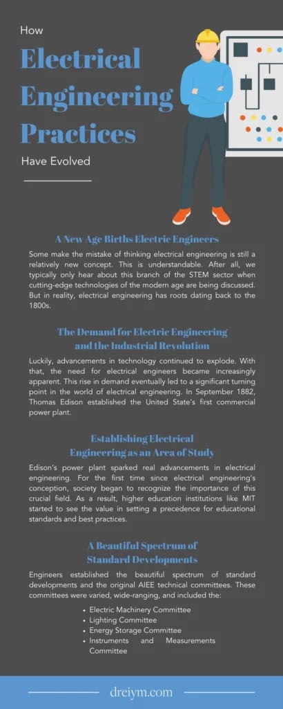 How Electrical Engineering Practices Have Evolved - Dreiym E