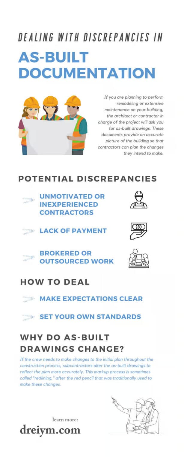Dealing With Discrepancies In As-Built Documentation - Dreiy
